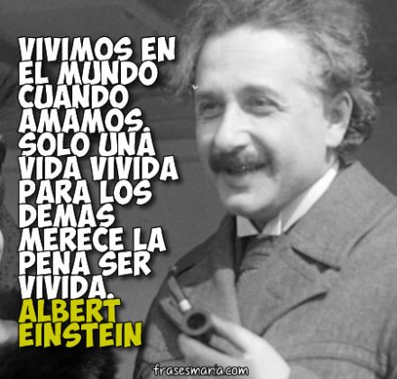 Frases célebres de Albert Einstein - Frasesmania